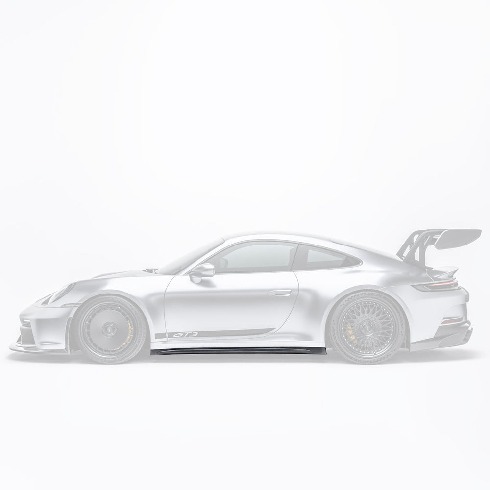 ADRO Porsche 992.1 GT3 Carbon Fiber Side Skirts