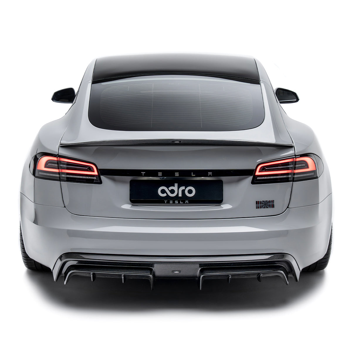 ADRO Tesla Model S Carbon Fiber Rear Diffuser