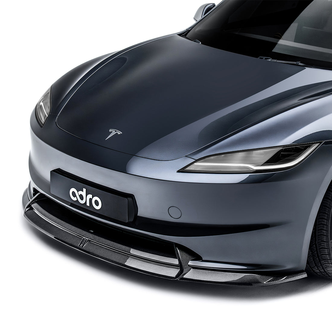 ADRO Tesla Model 3 Highland Carbon Fiber Front Lip